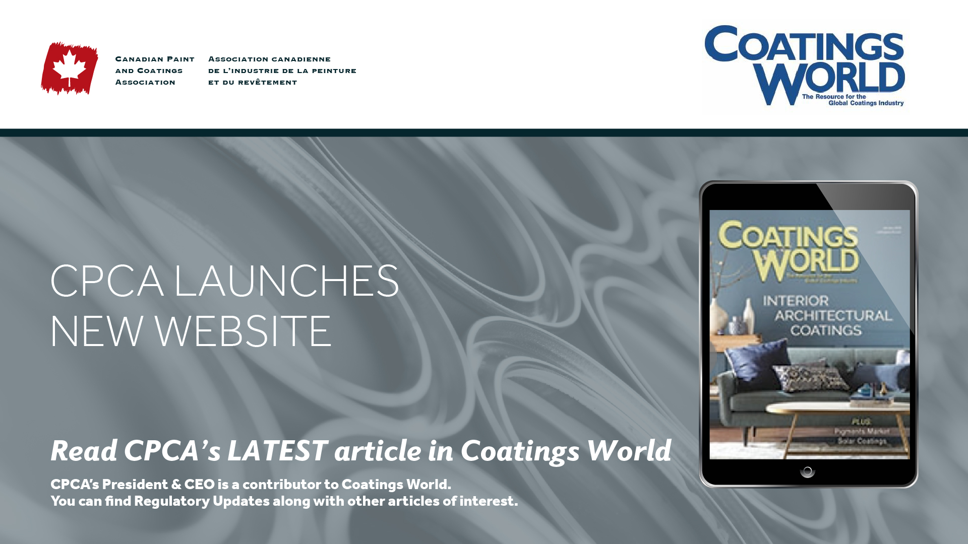 CPCA Launches New Website - CCA