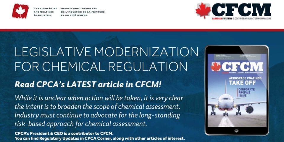 New VOC Limits for Architectural Coatings in Canada - CPCA